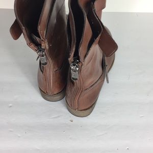 LOFT | Shoes | Loft Brown 8m Romantic Western Ankle Boots | Poshmark